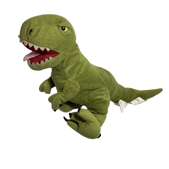 IKEA | Toys | Ikea Jattelik Green Tyrannosaurus T Rex Dinosaur 7 Plush ...